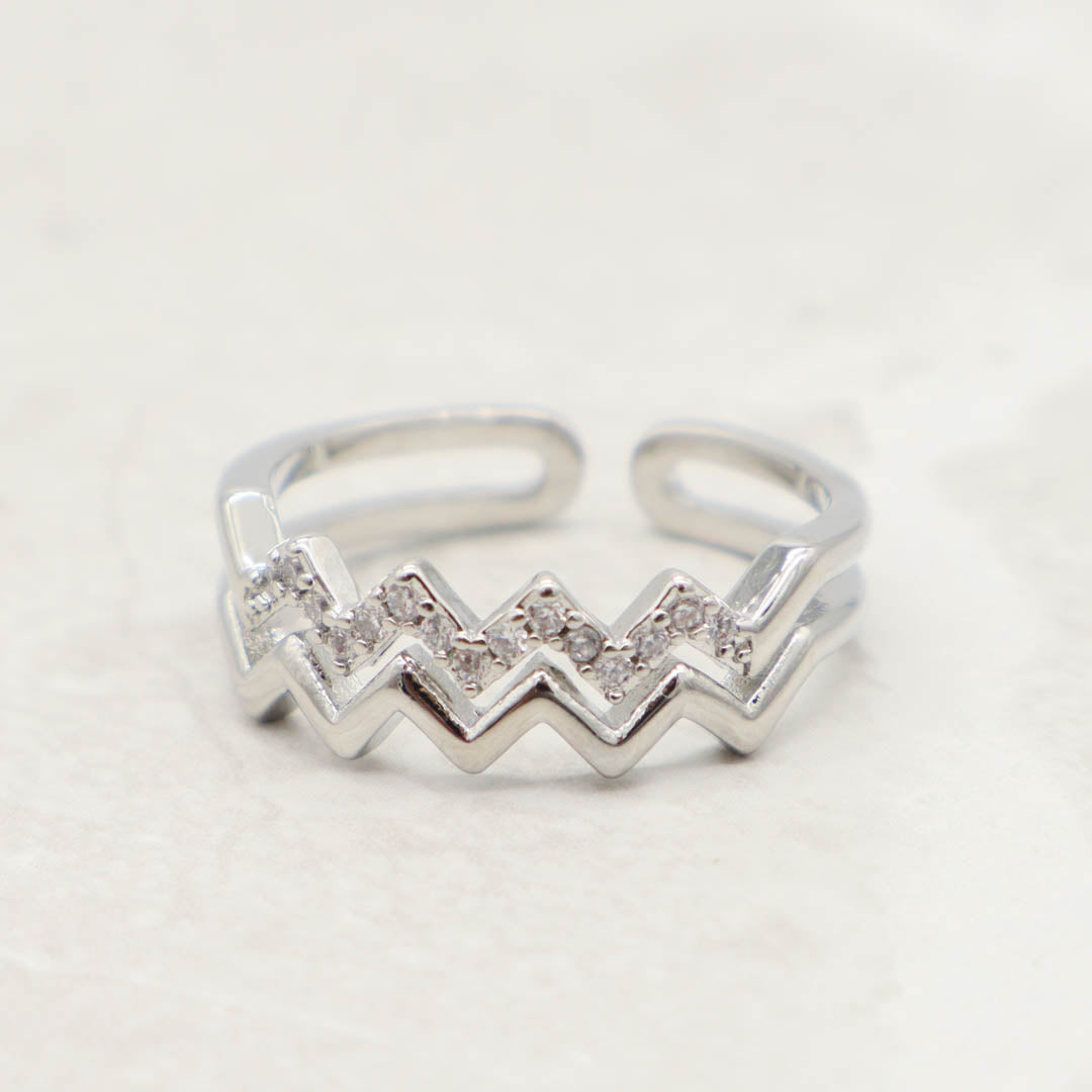 Anillo Zigzag - accesorios para mujer – DIORUM